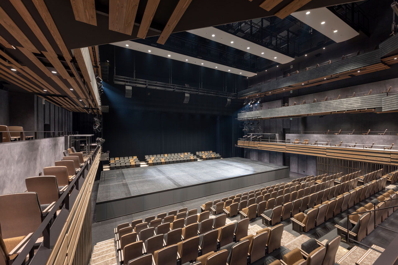 MIDDLE HALL, AUBADE HALL,Toyama City Theater for Performing Art ...