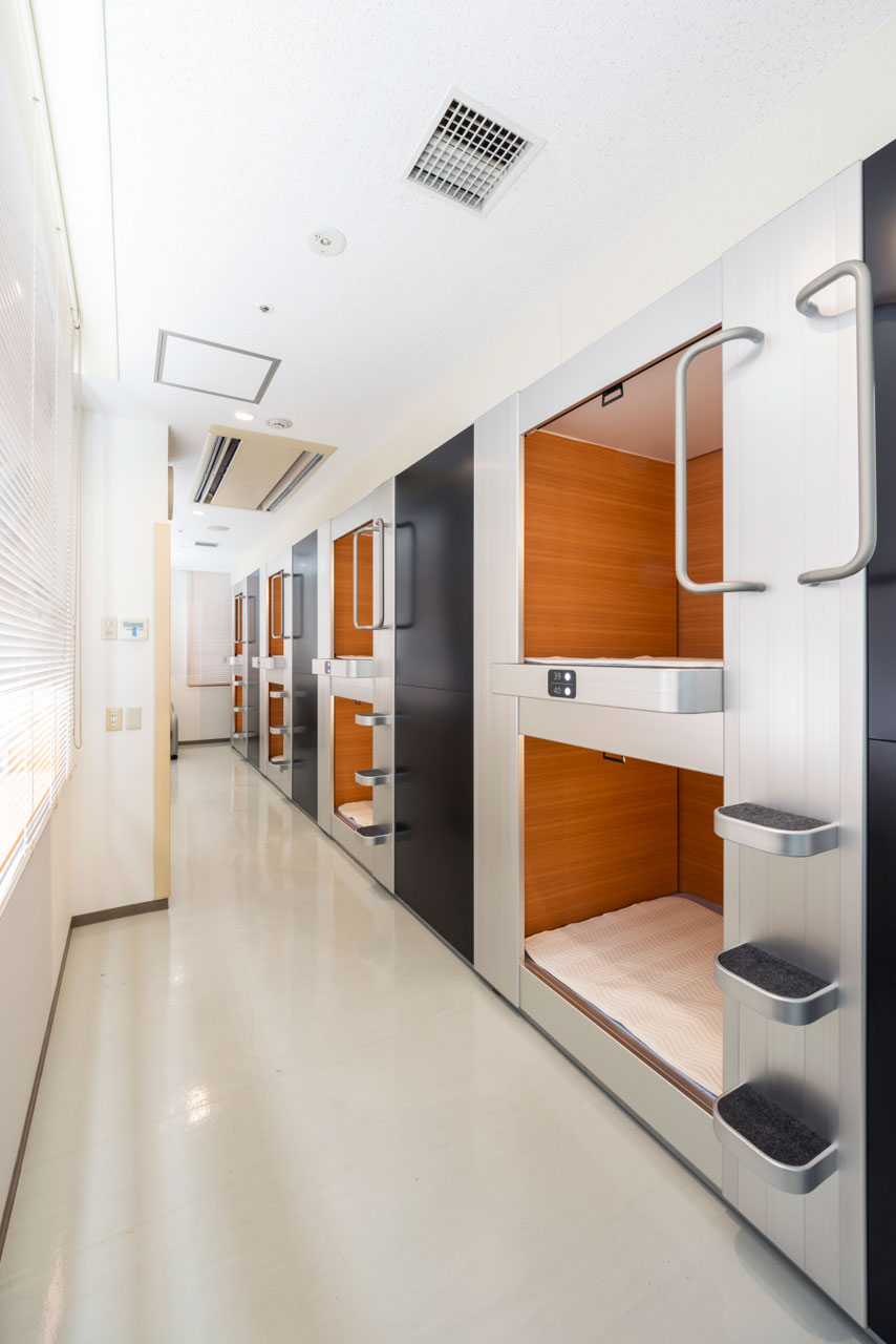 Nap room, Sasebo City General Hospital｜KOTOBUKI SEATING