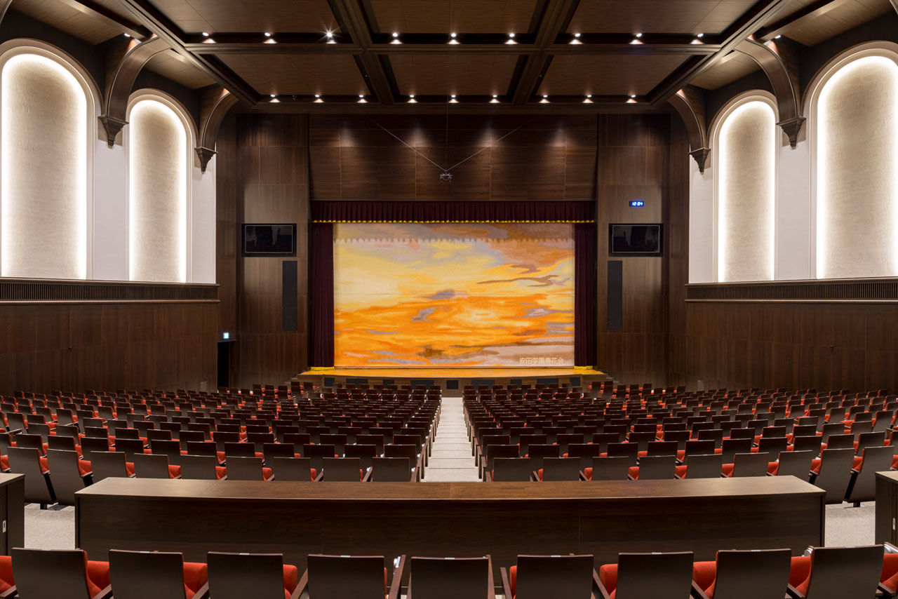 Yasuda Riyo Memorial Auditorium, Yasuda Educational Foundation｜KOTOBUKI ...