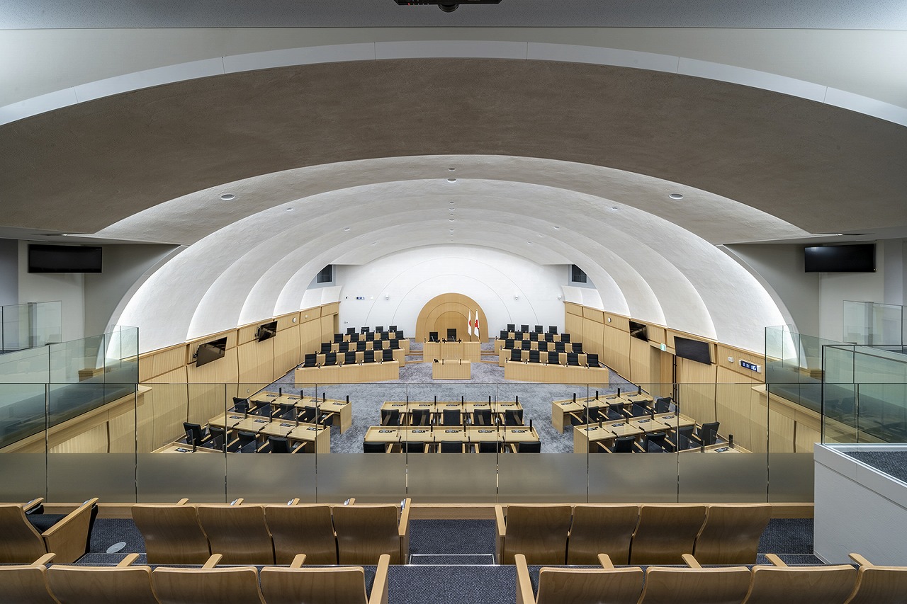 Gifu City Council Hall, Gifu City Hall｜KOTOBUKI SEATING