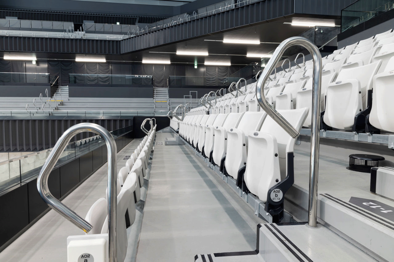 Main Arena, TOKYO AQUATICS CENTER｜KOTOBUKI SEATING