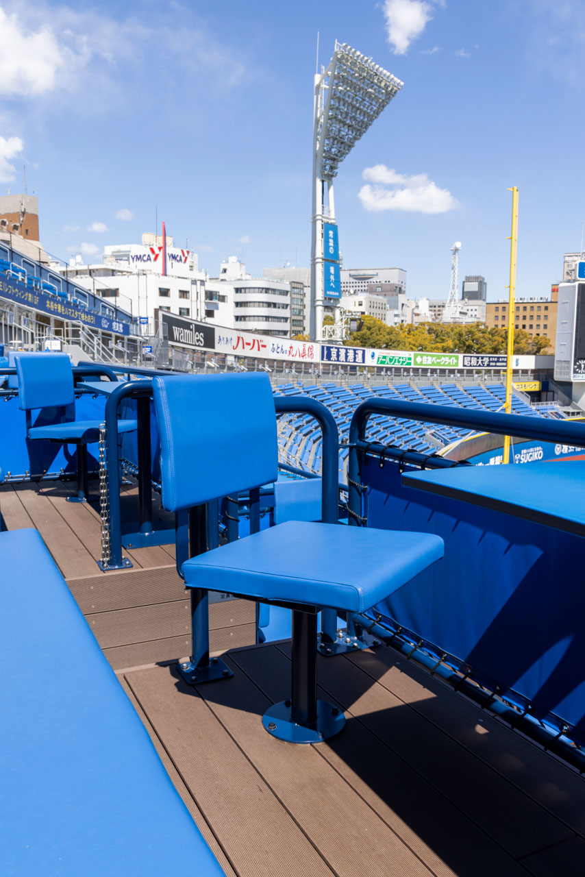 Star Box Seat, Yokohama Stadium｜KOTOBUKI SEATING