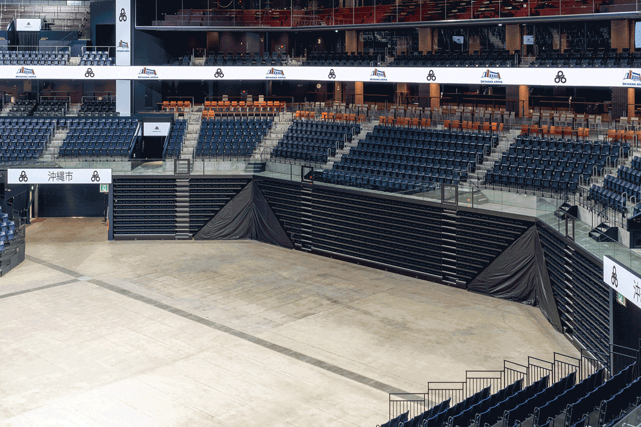 Okinawa Arena｜KOTOBUKI SEATING