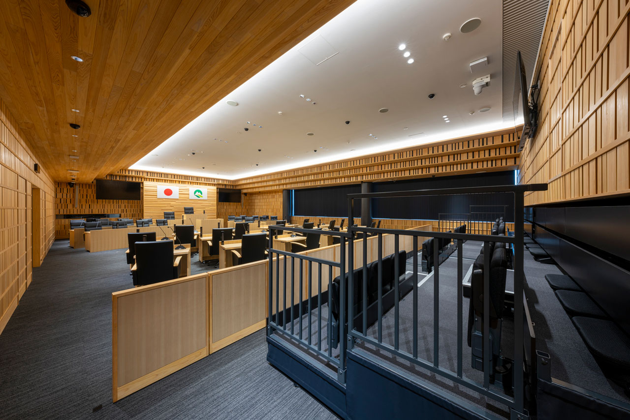Assembly hall, Mine City Hall｜KOTOBUKI SEATING