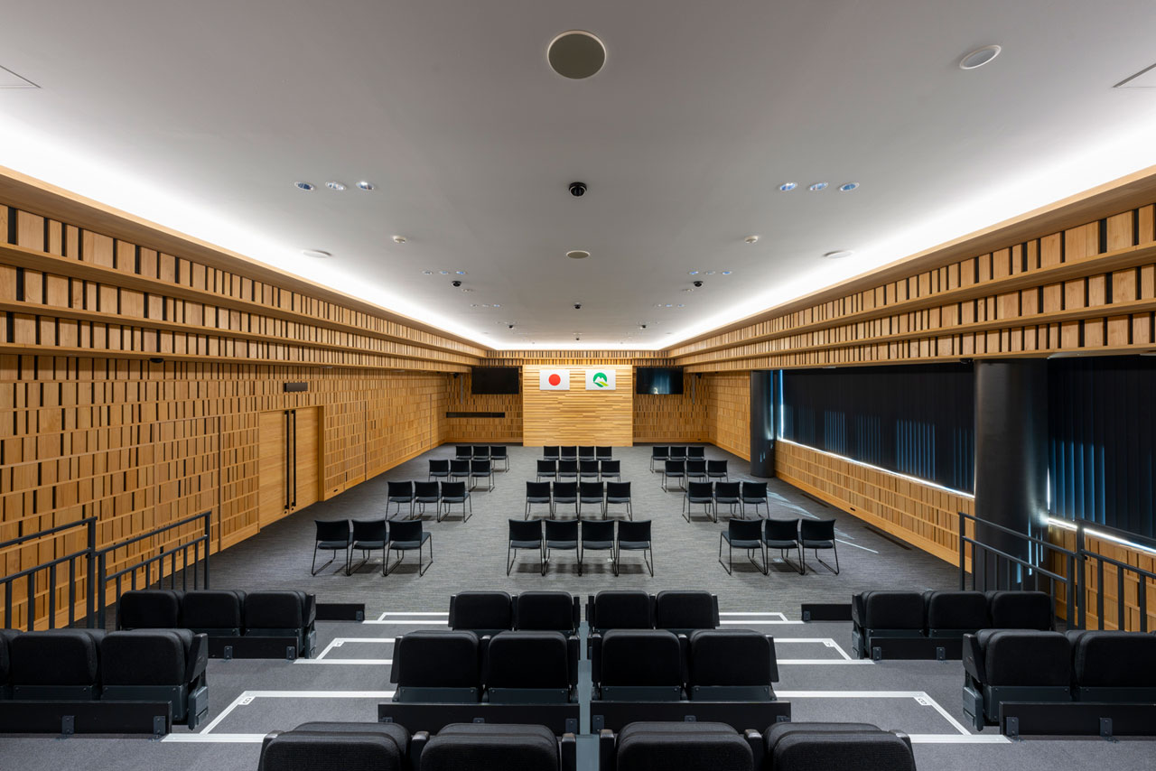 Assembly hall, Mine City Hall｜KOTOBUKI SEATING