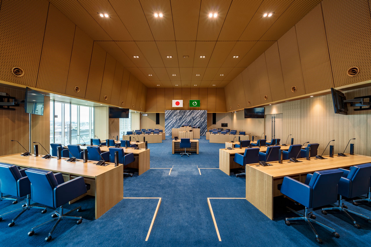 assembly hall, Sodegaura City hall｜KOTOBUKI SEATING
