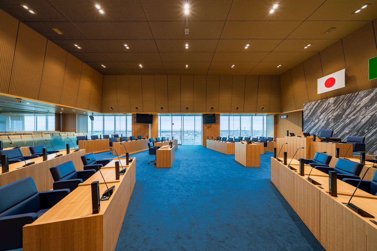 assembly hall, Sodegaura City hall｜KOTOBUKI SEATING