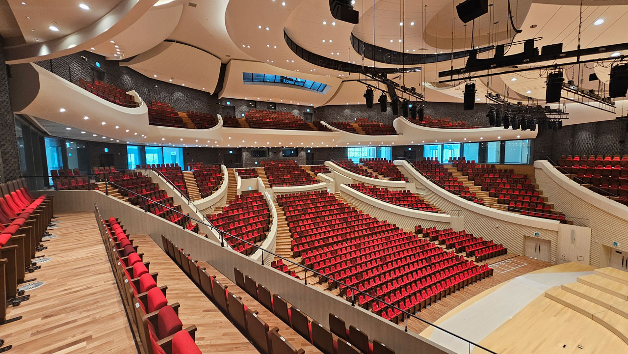 Main Hall, Busan Concert Hall｜KOTOBUKI SEATING