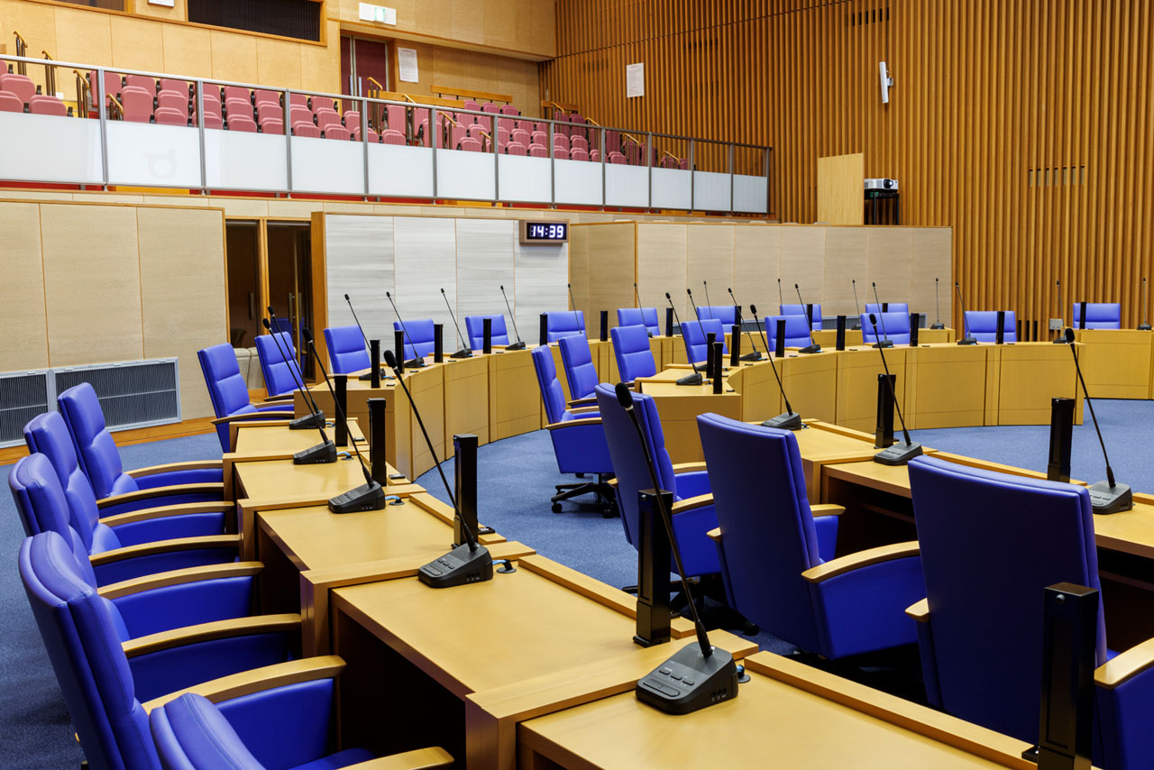 Main Assembly hall, Tottori Prefecture Office｜KOTOBUKI SEATING