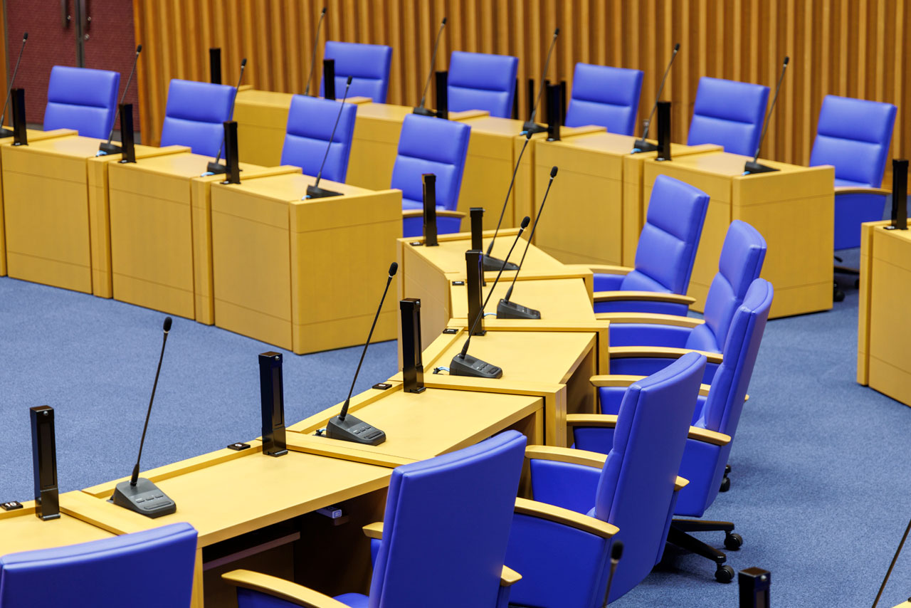 Main Assembly hall, Tottori Prefecture Office｜KOTOBUKI SEATING