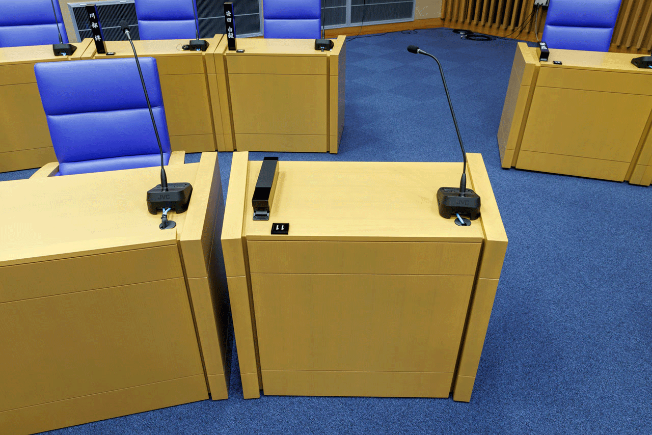 Main Assembly hall, Tottori Prefecture Office｜KOTOBUKI SEATING