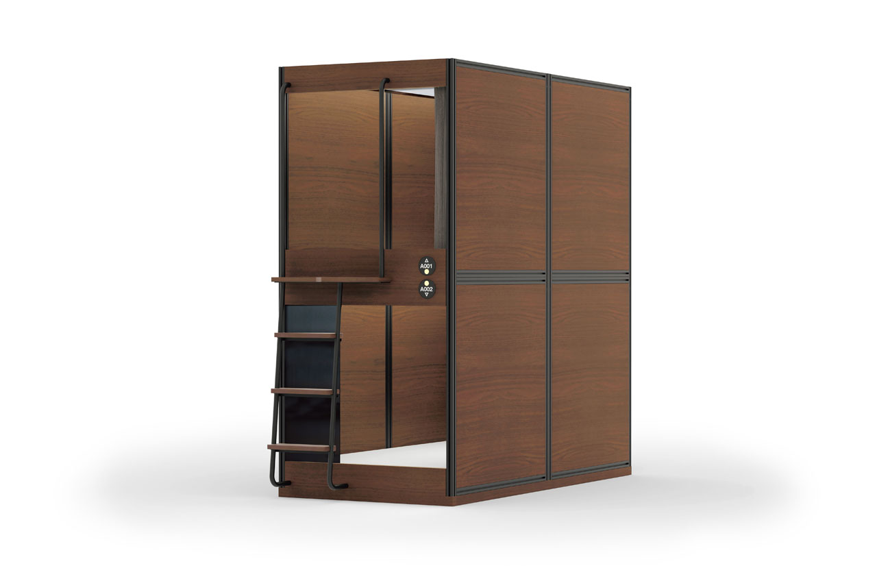 カプセルベッド「GS-CUBE」｜コトブキシーティング株式会社