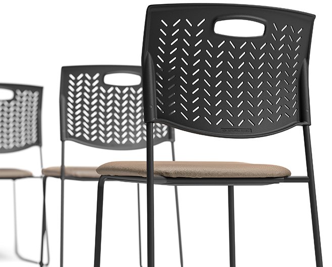 THE HERRINGBONE STACKING CHAIR FC-873｜コトブキシーティング株式会社